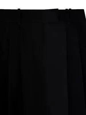 Giorgio Armani Silk Trousers - Black