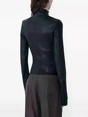 Rick Owens Leather Zip-up Jacket