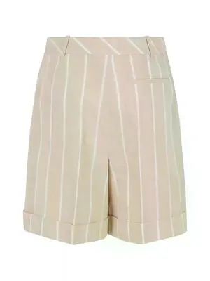 Eleventy Striped Shorts - Neutrals