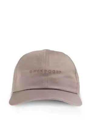 Rick Owens Embroidered Baseball Cap - Neutrals
