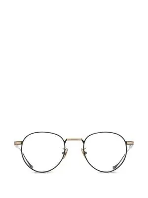 CUTLER & GROSS Lennox 1428 Round-frame Glasses - Black