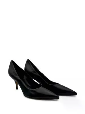 GUGLIELMO ROTTA Pointed Toe Pumps - Black