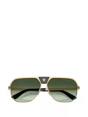 Versace Medusa Head Aviator Sunglasses