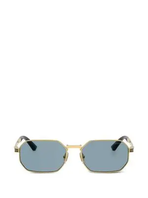 Versace Geometric-frame Sunglasses - Gold
