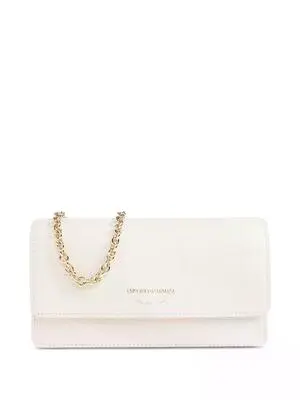 Emporio Armani Chain Leather Clutch