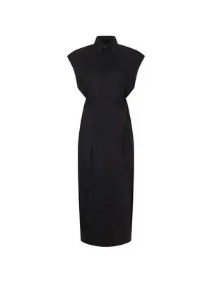 Women's Tie Waist Midi Dresses