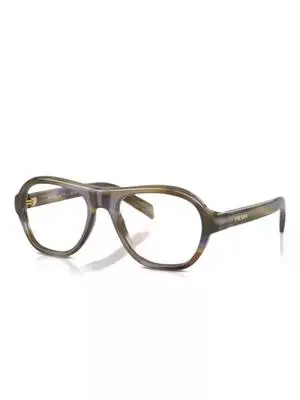 Prada Geometric-frame Eyeglasses