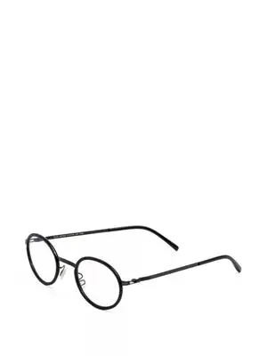 Mykita Berthold Round Frame Eyeglasses - Black