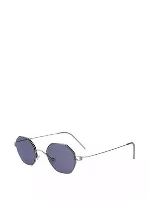 LINDBERG Geometric Frame Sunglasses
