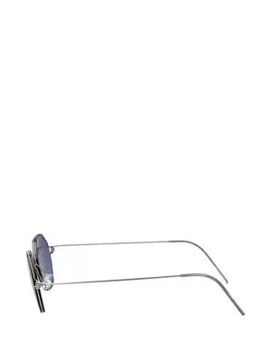 LINDBERG Geometric Frame Sunglasses