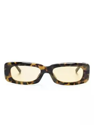 Linda Farrow X Attico Mini Marfa Sunglasses - Brown