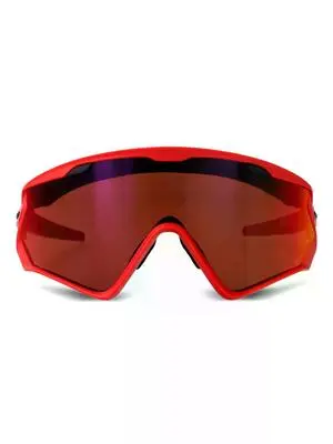 Oakley Wind Jacket 2.0 Shield-frame Sunglasses - Red