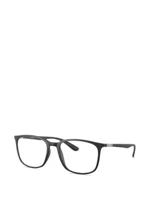 Ray-ban Square-frame Eyeglasses - Black