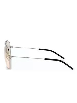 Saint Laurent Classic 11 Aviator Sunglasses - Grey