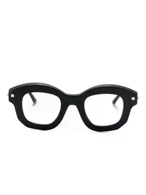 KUBORAUM Square Frame Sunglasses - Black