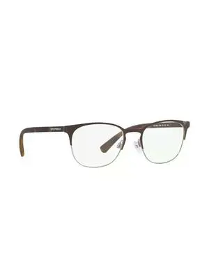 Emporio Armani Round Frame Glasses