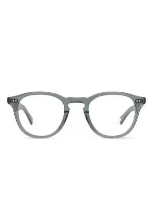 Garrett Leight Hampton Round-frame Glasses - Grey