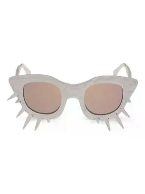 KUBORAUM Spiked Sunglasses - Neutrals