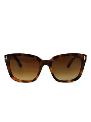 TOM FORD Tortoiseshell Cat-eye Sunglasses - Brown