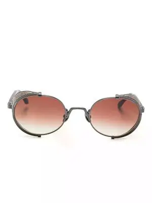 Matsuda Round-frame Sunglasses - Brown