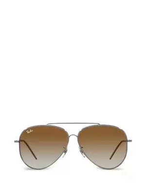 Ray-ban Aviator Reverse Sunglasses - Silver