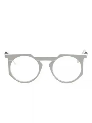 VAVA EYEWEAR Geometric Frame Glasses - White