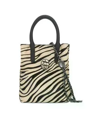 Ash Reggae Zebra-pattern Tote Bag