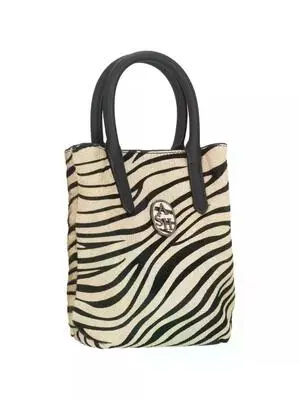 Ash Reggae Zebra-pattern Tote Bag