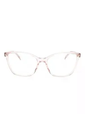 Gucci Geometric Full Rim Glasses - Pink