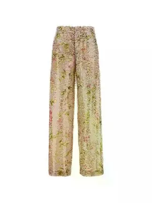 Alberta Ferretti Straight Leg Pants For Women