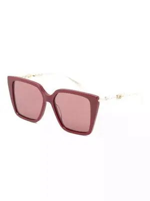 Gucci Geometric-frame Sunglasses