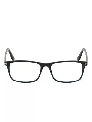 TOM FORD Rectangle-frame Glasses - Black