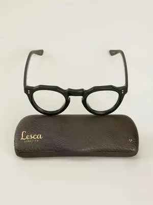 LESCA Round Frame Optical Glasses