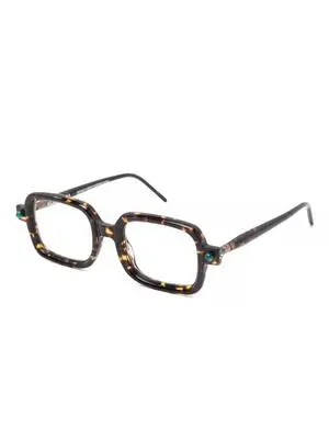 KUBORAUM Maske P2 Square-frame Glasses