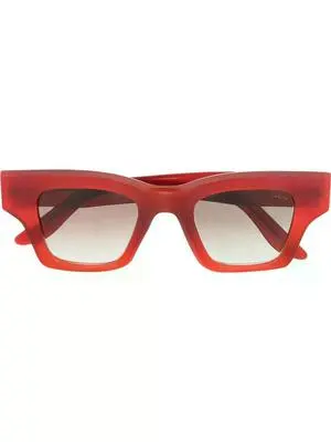 LAPIMA Bira Square-frame Sunglasses - Red