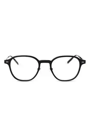 Montblanc Round-frame Glasses - Black