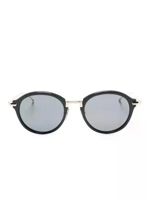 Thom Browne Round-frame Sunglasses - Gold
