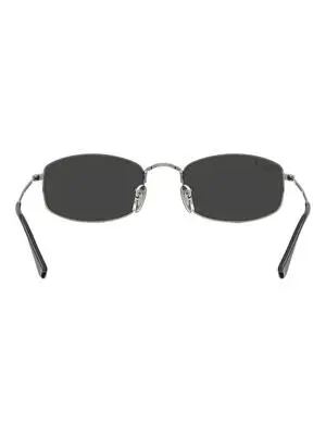 Ray-ban Rectangle-frame Sunglasses - Silver