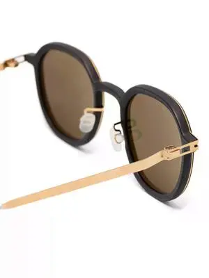 Mykita Birch Gold-detail Sunglasses