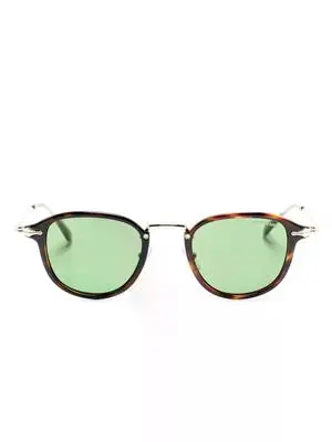Montblanc Square-frame Sunglasses - Silver