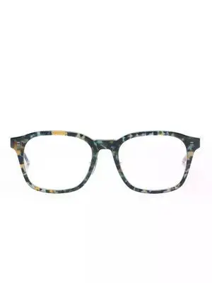 Thom Browne Tortoiseshell Glasses - Blue