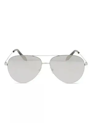 Victoria Beckham Pilot-frame Sunglasses - Silver