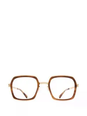 Mykita Delfina Square Frame Glasses - Brown