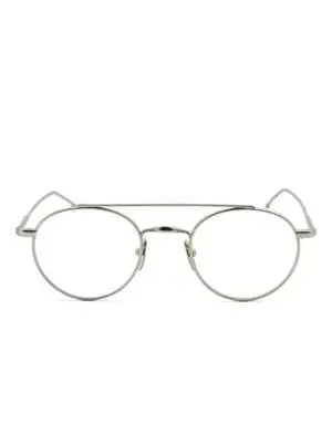 Thom Browne Round-frame Glasses - Grey