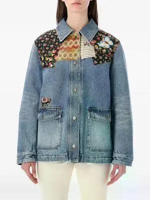 Women's Patchwork Denim