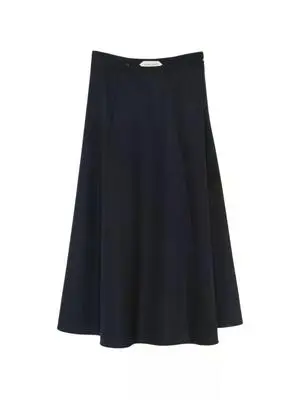 Alberta Ferretti A-line Midi Skirt