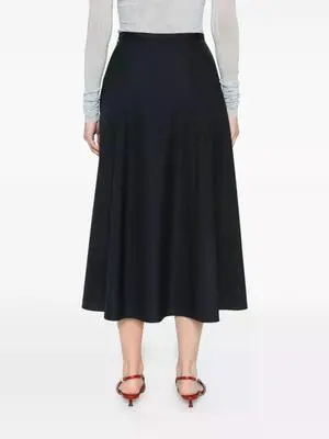 Alberta Ferretti A-line Midi Skirt