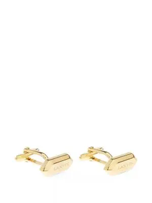 LANVIN Logo-detail Cufflinks - Gold