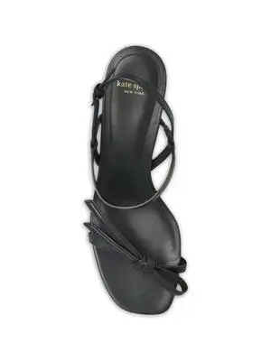 Kate Spade New York Bow Strap Sandals - Black