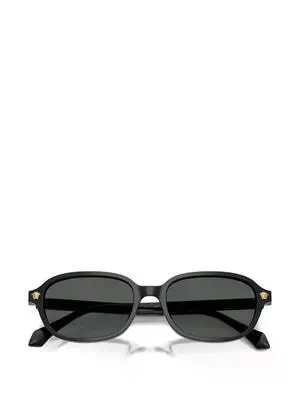 Versace Oval-frame Medallion Sunglasses